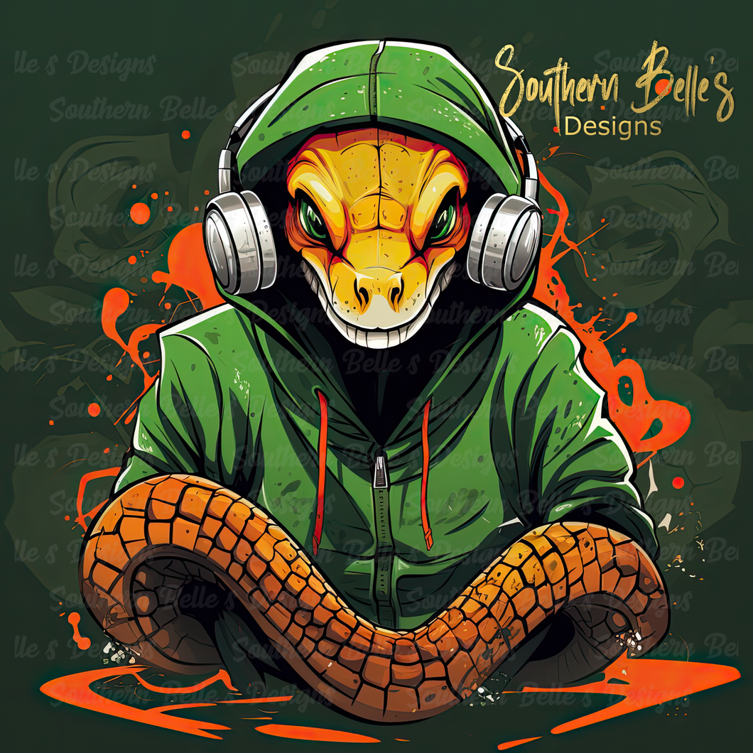 "Rattlesnake" Digital Art – Southern Belle's Sublimation Blanks