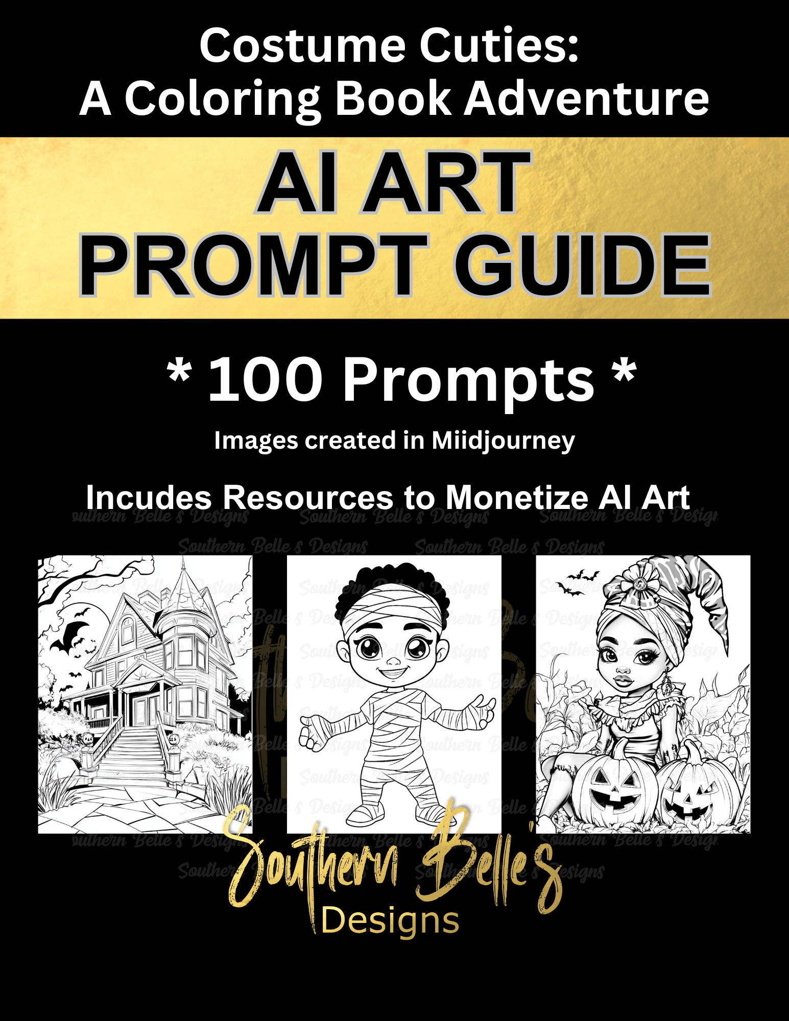 Halloween "Costume Cuties" | 100 AI Art Prompts | Prompt Guide ...